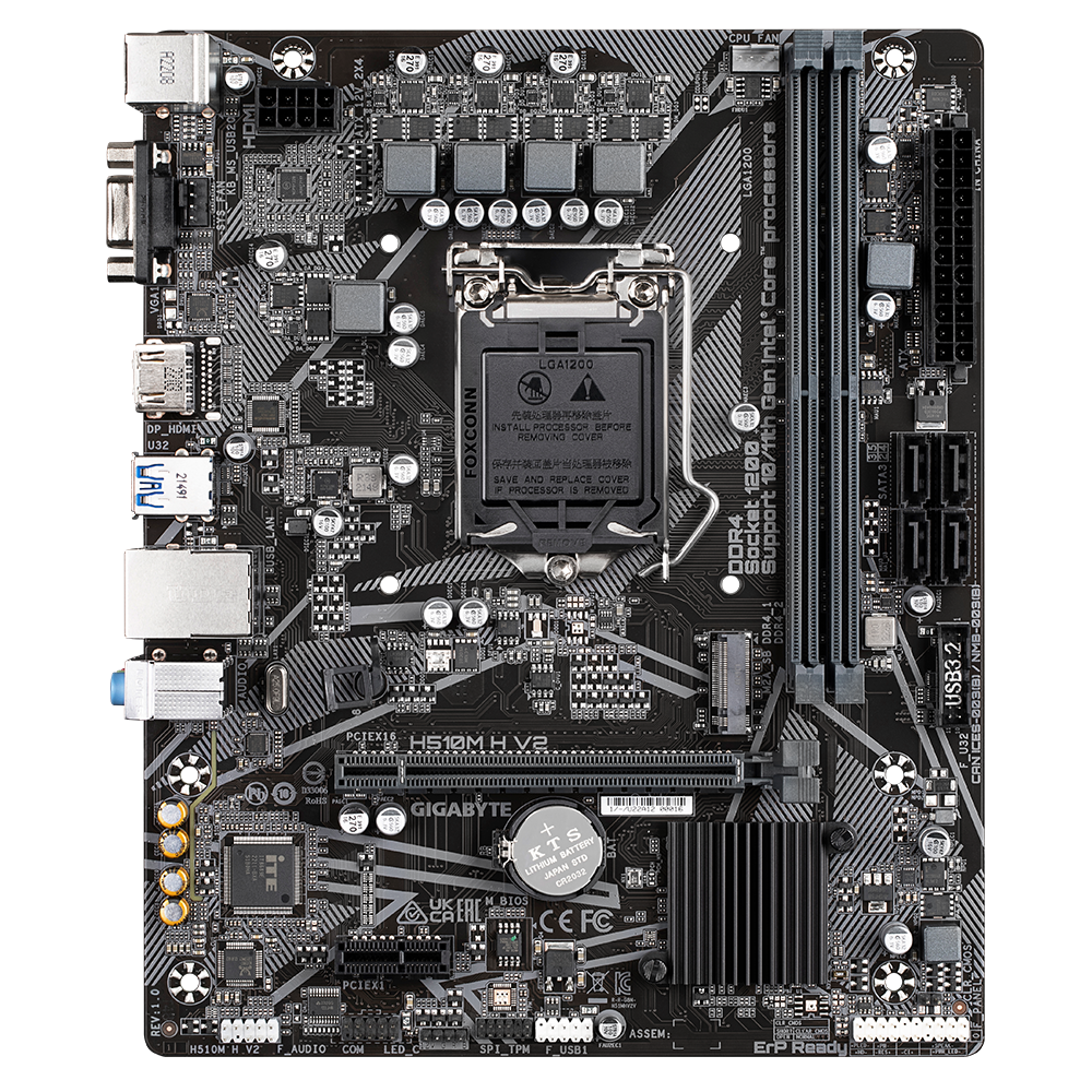 GigaByte H510M H V2 H510 | Socket LGA1200 | Intel Mainboards ...